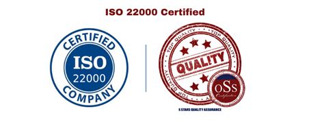 نظام إدارة سلامة الغذاء أيزو 22000 Oss Middle East Certification