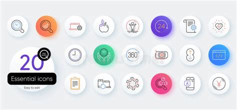 Simple Set Of Chemistry Lab Seo Script And Ab Testing Line Icons For Web Application Vector