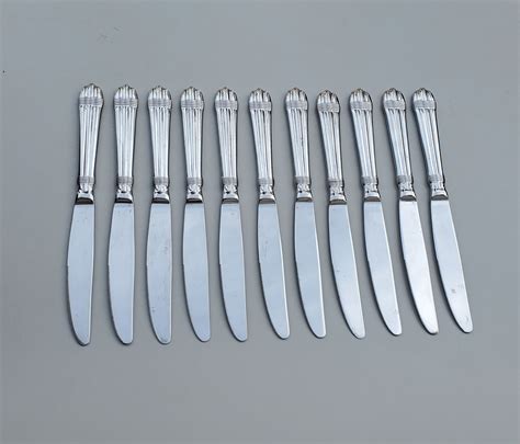 Hampton Silversmiths 1810 Stainless Odyssey Pattern Set Of 11 Dinner