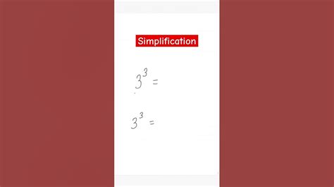 Solve Simplification Problems Within Seconds Shorts Youtubeshorts Youtube