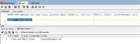 Oracle Database Empty Repsonse Spring Data Jpa Ojdbc Spring Boot