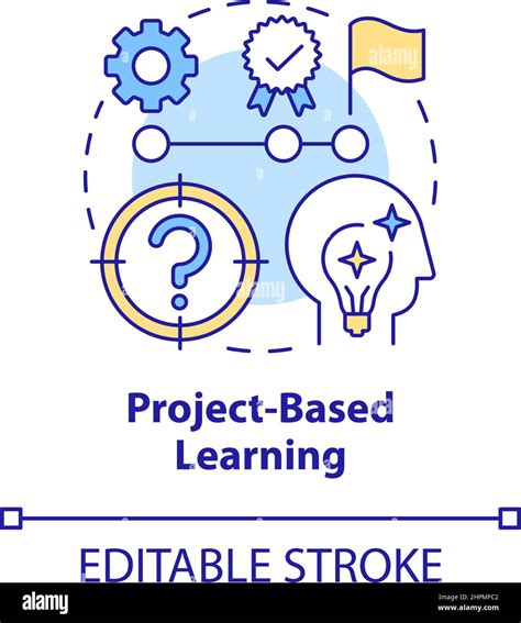 Project Based Learning Concept Icon Stock Vector Image And Art Alamy