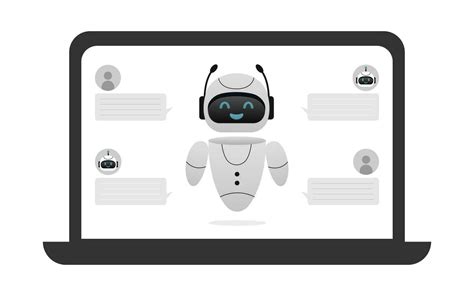 Chatbot Neural Network Ai Servers And Robots Technology Cute Chatbot