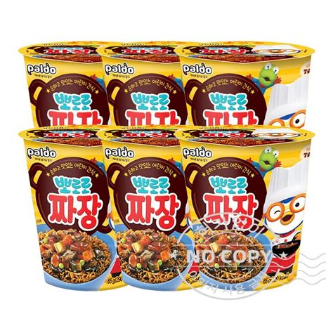팔도 뽀로로 짜장 65g 6입 홈플러스 택배배송