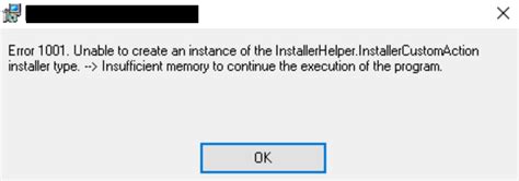 C Setup Msi Gives Error On Creating Instance Of Custom Action Installer Class Stack Overflow