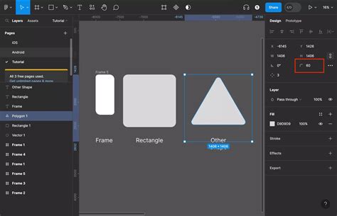 How To Change The Corner Radius Of A Frame Or Shape In Figma