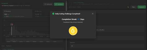 Hetkumar Prajapati On Linkedin 100daysofcodingchallenge Leetcode