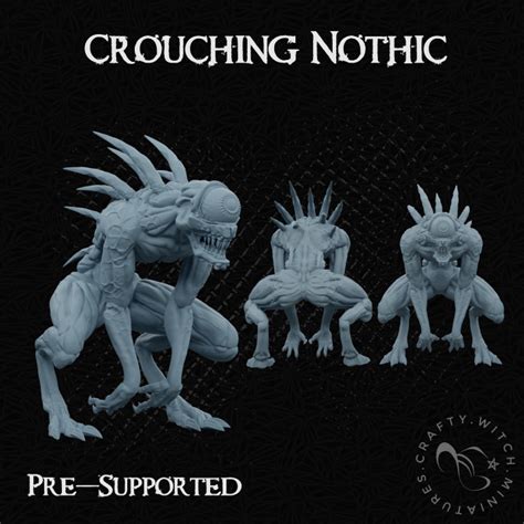 3d Printable Nothic By Crafty Witch Miniatures