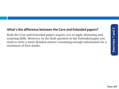 Igcse Esl Comprehension Guide Pptx