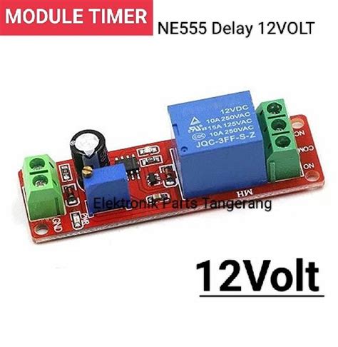 Module Timer 12volt Ne555 Delay Ne555 Delay Relay 12v Modul Timer Ne555 12 Volt Module Timer