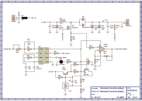 Uc3843 Cc Cv Implementation Circuit Diagram