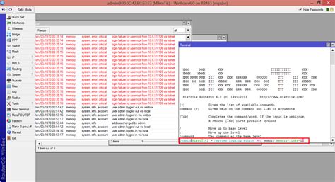 Cara Menghapus Log Pada Mikrotik Tutorial Mikrotik Lengkap Belajar