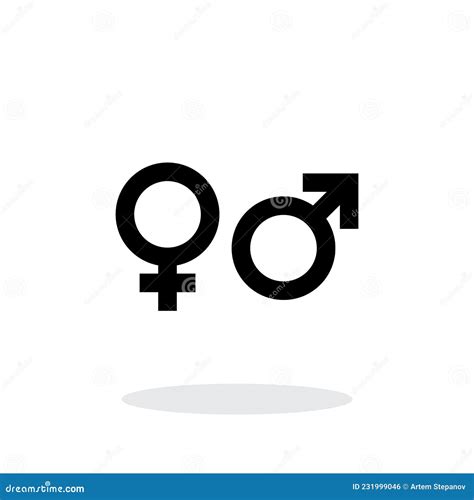 Gender Icon Sex Vector Symbol Female And Male Sign Stock Vector