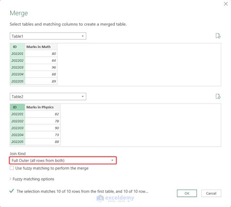 How To Perform An Inner Join In Excel 2 Methods Exceldemy