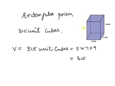 SOLVED Yumi Makes A Rectangular Prism Made Of Unit Cubes The Prism Is Units Long