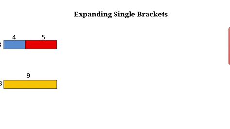 Expanding Single Brackets 1 Youtube