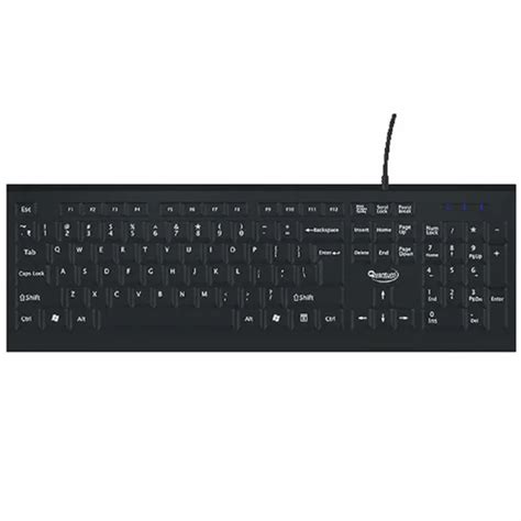 Black Quantum Qhm7403d Wired Keyboard For Computer At Best Price In Faridabad