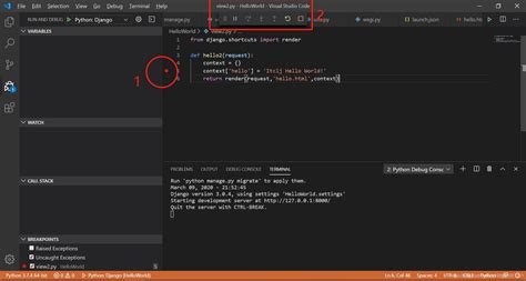 Vscode调试django项目vscode Debug Django Csdn博客