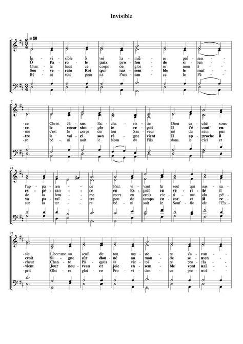 Invisible Piano Sheet Music By Composer Topiano