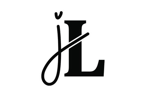 Jl Monogram Graphic By Coloring Zone · Creative Fabrica