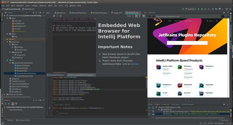 github vistarsvo embrowser4intellij embedded web browser for