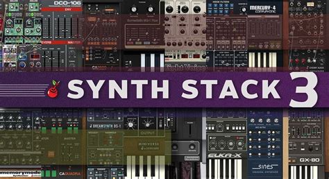 Synth Stack 3 Bundle Of 16 Virtual Instruments At 25 Off