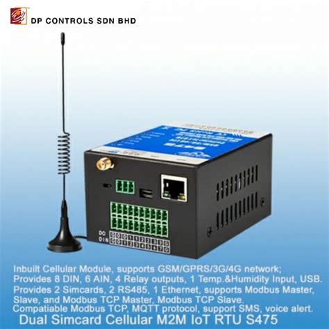 The Dual Simcard Cellular Iot Modbus Dp Controls Sdn Bhd