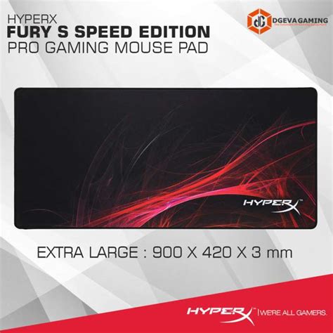 Promo Hyperx Fury S Speed Edition Pro Gaming Mouse Pad Xtra Large Extended Diskon 23 Di