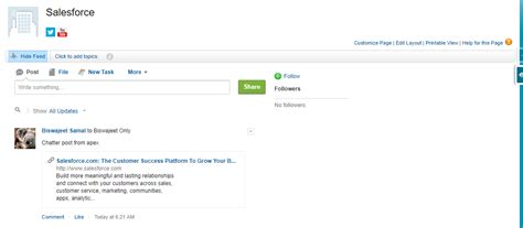create chatter post using apex in salesforce biswajeet samal s blog