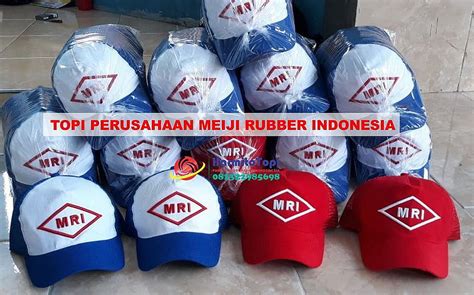 Konveksi Produksi Topi Terbaru Topi Pt Meiji Rubber Indonesia Mri • Pabrik Konveksi Topi