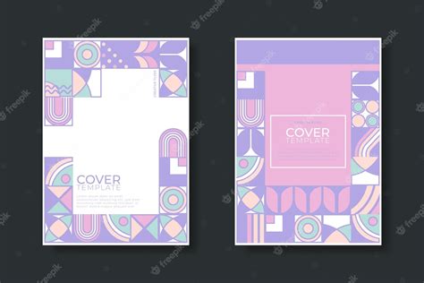 Premium Vector Abstract Bauhaus Geometric Pattern Background Vector Circle Triangle And Square