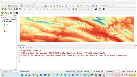 How To Open And Use The Python Console And Script Editor In Qgis Youtube