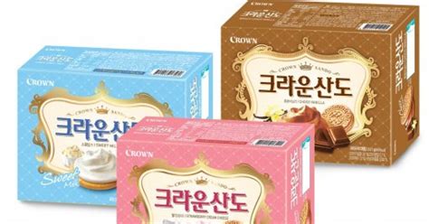 크라운산도 60년만에 리뉴얼 출시