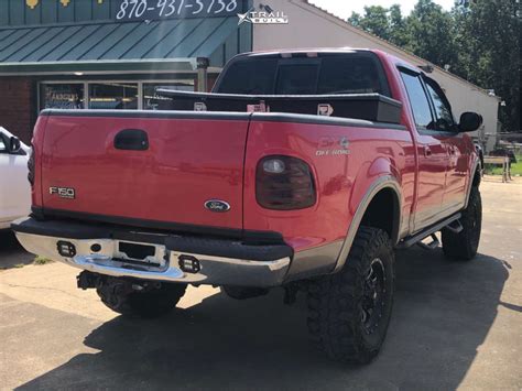 2003 Ford F 150 Wheel Offset Aggressive 1 Outside Fender Suspension