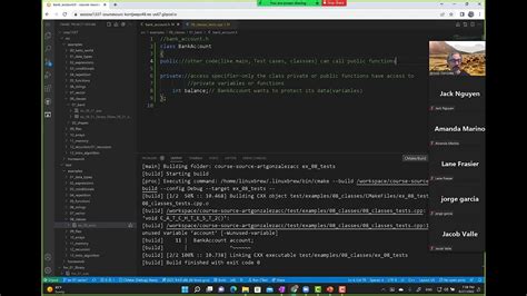 092722 Cosc 1337 C Class Access Specifiers Private And Public Class