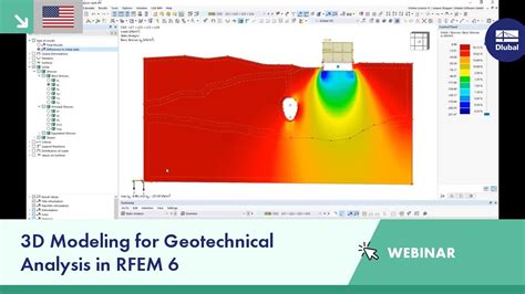 webinar 3d modeling for geotechnical analysis in rfem 6 youtube