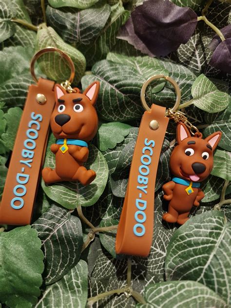 Scooby Doo Scooby Doo T Keychain Keyring Bagtag Scrappy T Car Keys Keys Character