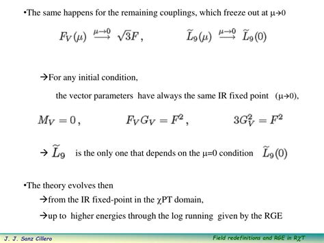 PPT Field Redefinitions And Renormalization Group Equations In R C T PowerPoint Presentation