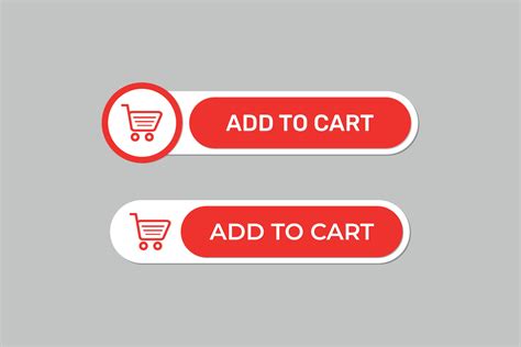 Add To Cart Button Design 13210134 Vector Art At Vecteezy