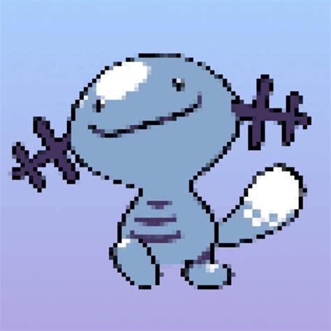 3d Wooper Sprite I Modeled R Pokemon