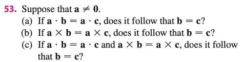 Solved Suppose That A A If Ab Ac Does It Follow Chegg Com