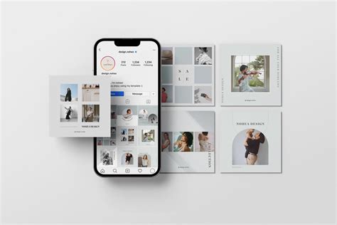 인스타피드꾸미기 패션 캔바 인스타그램 템플릿