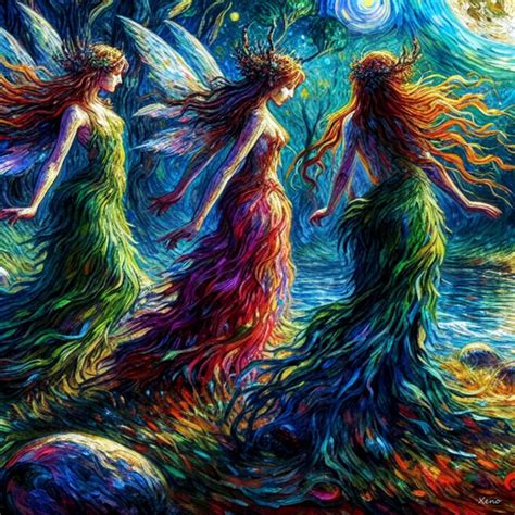 Buy Nymphs Greek Mythology Fantasy And Mythology At Artpal