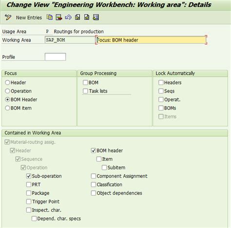 Tcode Cewb Engineering Workbench As A Master Dat Sap Community