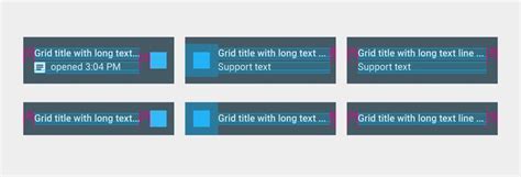 Grid Lists Components Material Design Guidelines Material Design