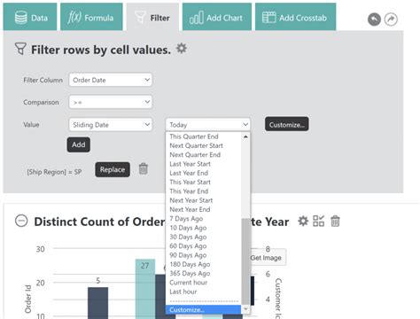 Analysis Filter Using The Analysis Filter Elements Info