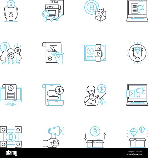 Web Application Linear Icons Set Interface Accessibility Navigation