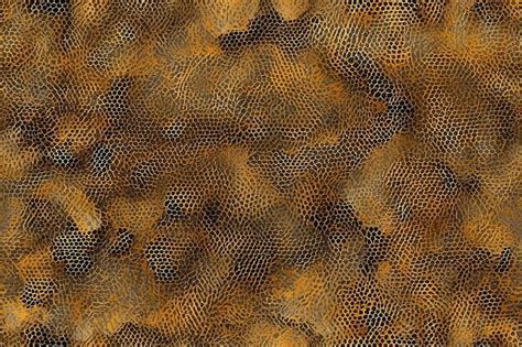 Premium Photo Small Honeycomb Pattern Stock Illustration