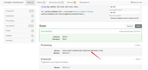 Recurring Jobs Was Still Running When Theres No Active Server · Issue 1288 · Hangfireio