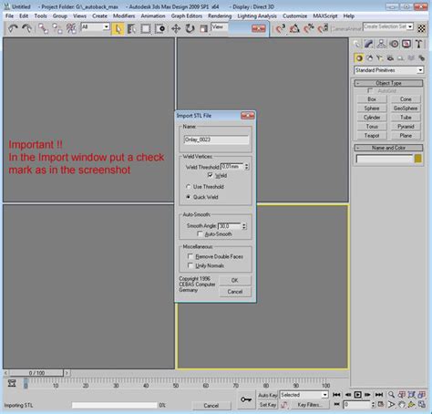 Import Stl Models In 3ds Max